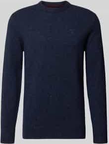 Barbour Pullover aus Woll-Seide-Mix mit Rundhalsausschnitt Modell TISBURY