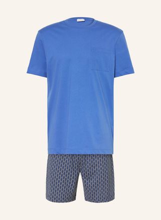 Mey Mey Shorty-Schlafanzug Serie Blue Chains blau