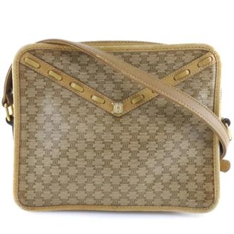 Celine Pre-owned Toile sacs-bandouliere - Femme - Pre-owned - Brun - Taille: ONE Size