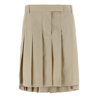 Thom Browne Damen, R&ouml;cke, Beige, MGr&ouml;&szlig;e
