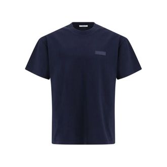 Givenchy Cotton T-Shirt - - Tops - Herren - Blau - S