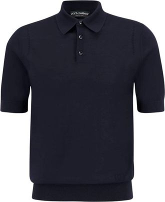 Dolce & Gabbana Homme, Pulls, Bleu, Taille: XL Pulls &agrave; col rond