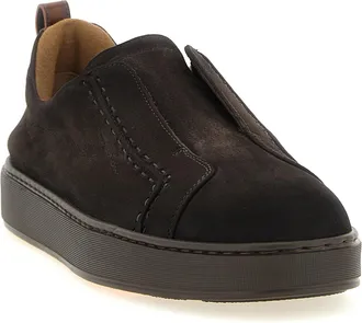 Santoni Victory Sneaker - Black