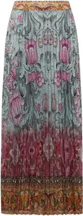 Pierre-Louis Mascia Femme, Jupes, Multicolore, Taille: 44 FR Ceto Pleated Skirt