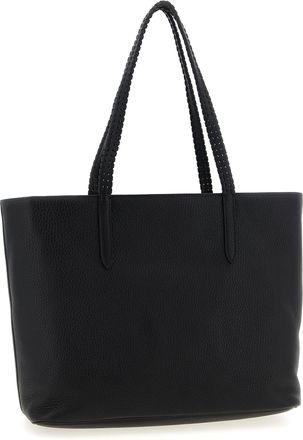 Valentino Garavani Studded VLogo Tote Bag - Black