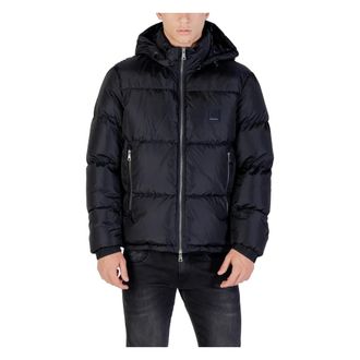 A|X Armani Exchange Stadtdaunenjacke mit Kapuze - - Jackets - Herren - Blau - S