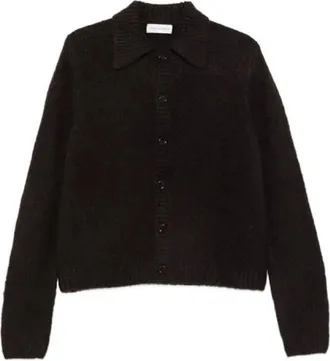 Dries Van Noten Homme, Pulls, Brun, Taille: L Cardigan Ajust&eacute;