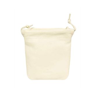 IL BISONTE Schicke Leder-Crossbody-Tasche - - Bags - Damen - Beige - ONE SIZE