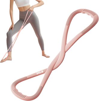 Generic Elastische Bänder für das Training - Fitnessband, 8 Formen für Zuhause, tragbar, zum Formen von Hüften, Schultern, Beinen, Rücken, Armen, Training, Zu