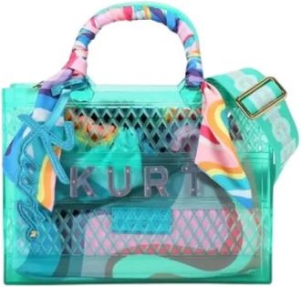 Kurt Geiger Femme, Sacs, Multicolore, Taille: ONE Size Small Jelly Tote Bag