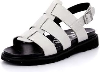 Kickers NEOSINEAD,SANDALE FEMME BLANC, 36 EU