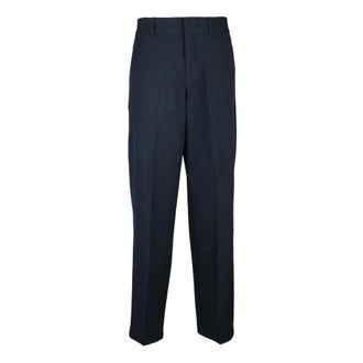 Emporio Armani Klassische Hose mit Rei&szlig;verschluss und Taschen - - Trousers - Herren - Blau - M