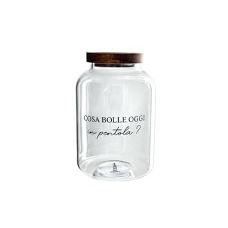 La Porcellana Bianca I Garbati Reis-/Nudelglas, 1800 ml, Borosilikatglas