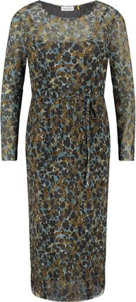 Gerry Weber Damen 880009-35019 Kleid, Blau/Gr&uuml;n Druck, 42