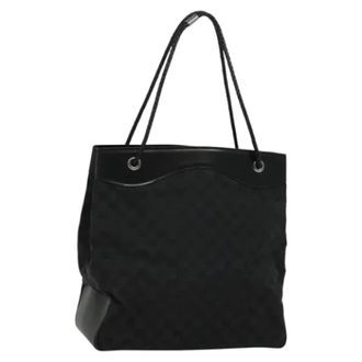 Gucci Pre-owned Toile sacs-gucci - Femme - Pre-owned - Noir - Taille: ONE Size
