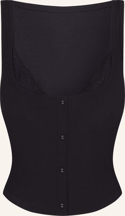 SKIMS Skims Lounge-Top Soft Lounge Lace schwarz