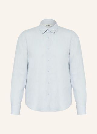 Sandro Sandro Leinenhemd Regular Fit blau
