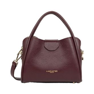 Lancaster Sac &agrave; main Ida Double S - Femme - Sacs - Rouge - Taille: ONE Size