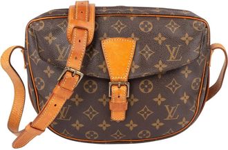 Louis Vuitton Crossbody Bags - Louis Vuitton Canvas Monogram Jeune Fille GM Cross - Gr. unisize - in Braun - f&uuml;r Damen