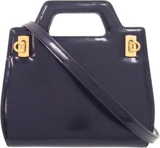 Ferragamo Sac &agrave; main Pre-owned - Femme - Pre-owned - Bleu - Taille: ONE Size