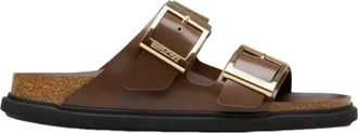 Birkenstock Femme, Chaussures, Brun, Taille: 40 EU Carafe Narrow Fit