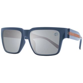 Timberland Graue Rechteckige Polarisierte Sonnenbrille - - Accessories - Herren - Grau - ONE SIZE