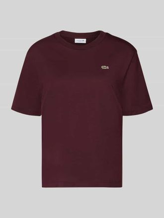 Lacoste Relaxed Fit T-Shirt aus reiner Baumwolle