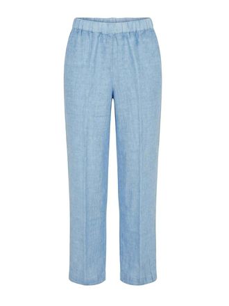 120% Lino Casual Hose - Hellblau