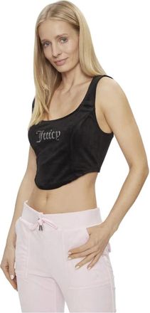Juicy Couture Camina Korsett-Top - - Tops - Damen - Schwarzk - XS
