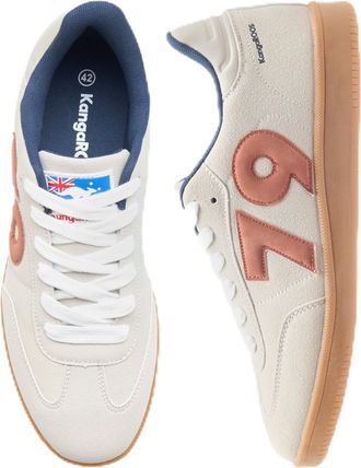 Kangaroos Herren K-NES Patty Sneaker, Taupe/Sunbaked, 41 EU