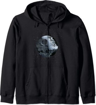 Star Wars Death Star Alone In A Crowd of Galaxies Kapuzenjacke
