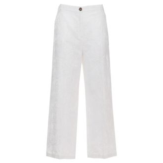 Marella Damen, Hosen, Wei&szlig;, SGr&ouml;&szlig;e