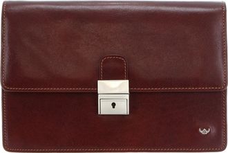 Golden Head Leder Henkeltasche Colorado Classic Mens Bag Retractable Handle Tabacco braun