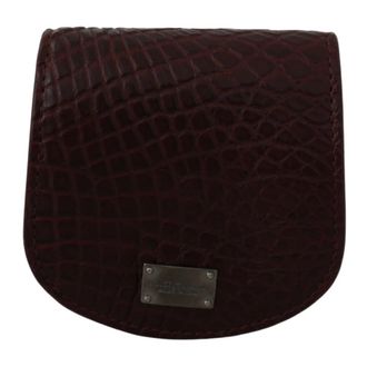 Dolce & Gabbana Exotic Skin Pocket Kondom-Etui-Halter - - Accessories - Damen - Braun - ONE SIZE