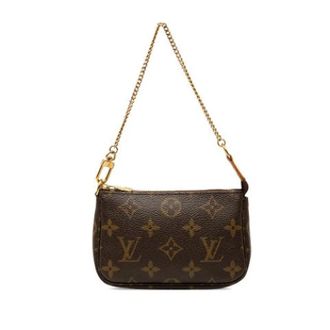 Louis Vuitton Pre-owned Mini Pochette Accessoires - Femme - Pre-owned - Brun - Taille: ONE Size