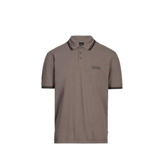 A|X Armani Exchange Polo en coton piqu&eacute; &agrave; passepoils contrast&eacute;s