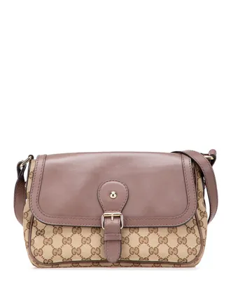 Gucci sac à bandoulière Sukey (2000-2015) - Marron