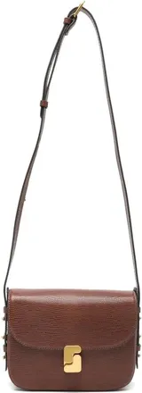 SOEUR Bellissima Lizard-effect Leather Shoulder Bag