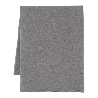 Vince Pl&uuml;sch-Kaschmir-Decken-Wrap - - Accessories - Damen - Grau - ONE SIZE