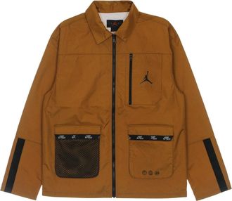 Nike Jordan Homme, Sport, Brun, Taille: M Veste Jumpman Statement