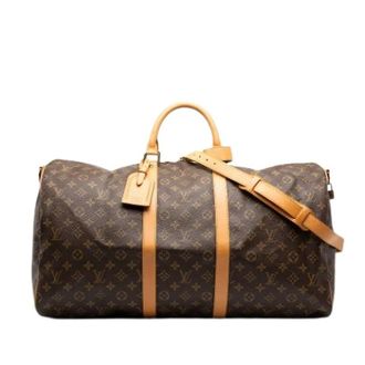 Louis Vuitton Pre-owned Keepall Bandouliere 55 - Femme - Pre-owned - Brun - Taille: ONE Size