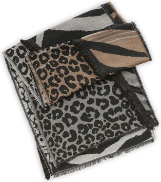 Codello JACQUARD SCARF POLYACRYLIC MIX ANIM - 35X180CM