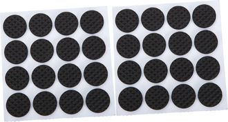 PartyKindom 32 Stück Teiliges Möbelpad Langlebigem Eva Selbstklebend rutschfest Schützt Stuhlbeine und Böden Geeignet für Fliesen und Parkettböden für Küche Büro 