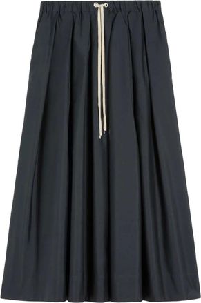 Max Mara Femme, Jupes, Bleu, Taille: 36 FR Midi Skirts