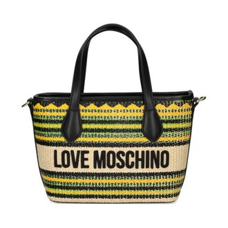 Love Moschino Femme, Sacs, Multicolore, Taille: ONE Size Mini Striped Tote