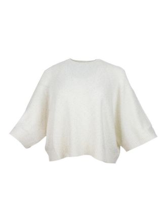 Fabiana Filippi Pull Col Rond - Blanc
