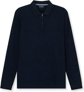 Olymp Poloshirt OLYMP Casual Wirk, Polo langarm
