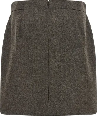 Max Mara Acinoso Skirt - Charcoal