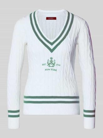 Lauren Ralph Lauren Slim Fit Pullover in Strick-Optik Modell Meren