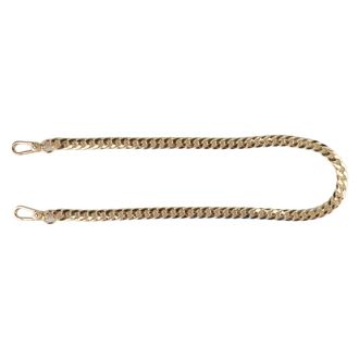 Pourchet Femme, Sacs, Jaune, Taille: ONE Size Cha&icirc;ne en m&eacute;tal 50 cm